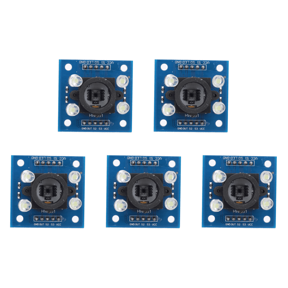 Módulo detector sensor reconocimiento color GY-31 TCS230 con LED para ...