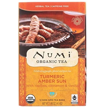 Numi Teas Tea Turmeric Three Roots,12 Bg (Pack Of 6) - Walmart.com