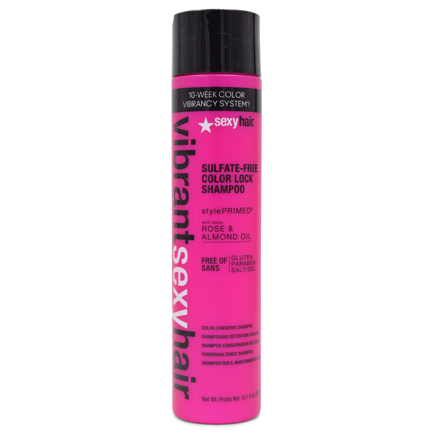 SexyHair stylePRIMED Sulfate-Free Color Lock Shampoo, 10.1 fl oz ...