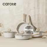 Carote Nonstick Cookware Set 21-Piece, Kitchen Pots and Pans, Stay-Cool Handles, Induction Safe ...