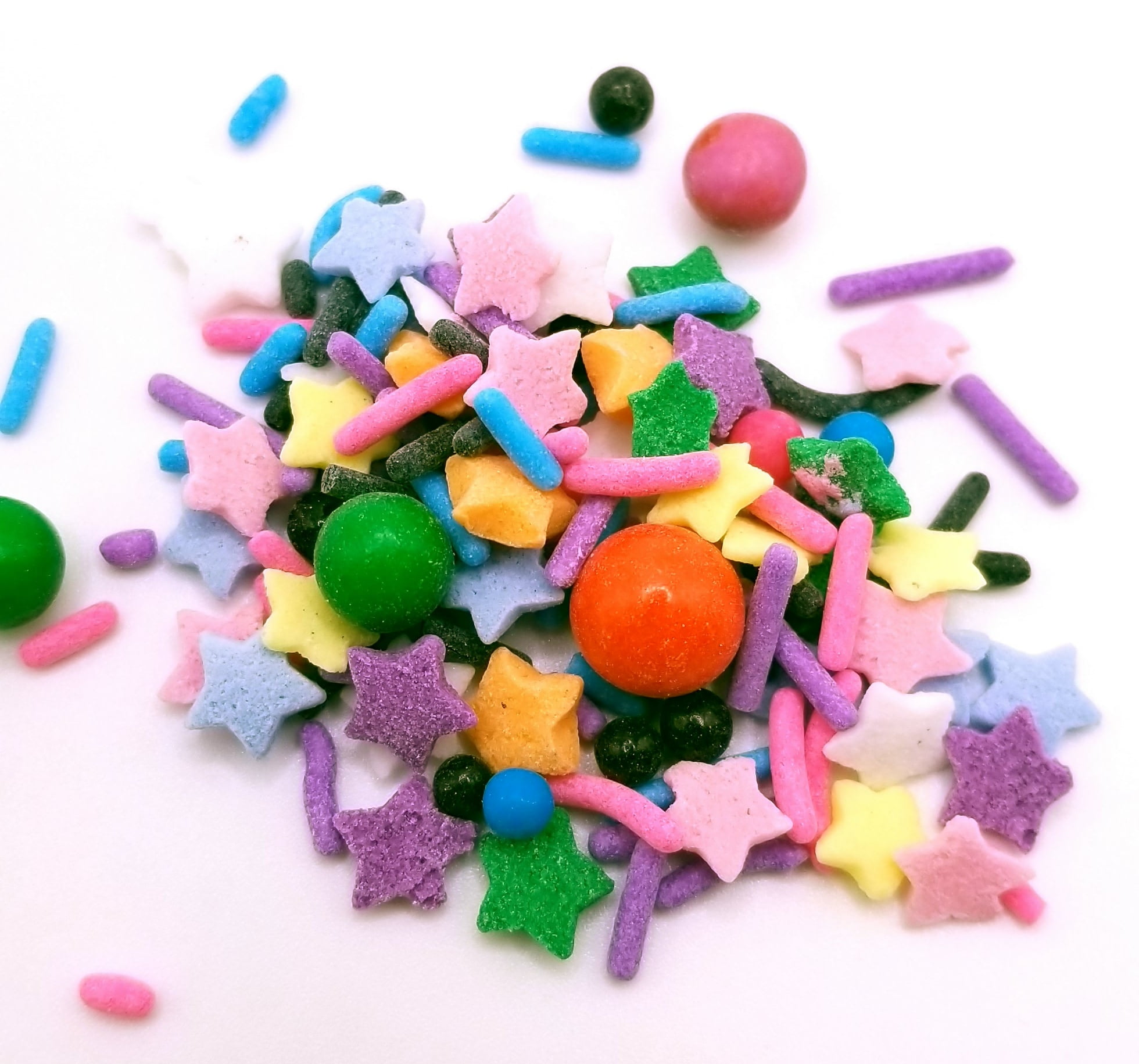 NCS Galaxy Mix with Stars Edible Candy Sprinkles, 8 ounces - Great for ...