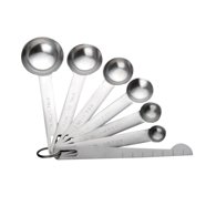 Thyme & Table 5-Piece Stainless Steel Measuring Spoon Set - Walmart.com