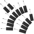 200Set Black Price Tags for Clothes with String Easy Access Minimalist ...
