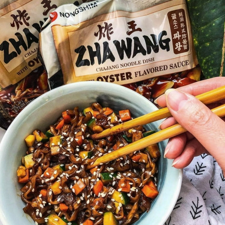 ASMR BLACK BEAN NOODLES CHEESY CHICKEN NONGSHIM ZHA WANG, 59% OFF