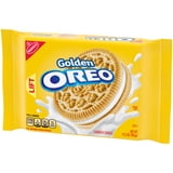OREO Golden Sandwich Cookies, Vanilla Creme Filling, 14.3 oz - Kosher ...