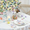 Easter Eggs & Daisy Artificial Stem Decorations, 17.71" DIY Floral ...