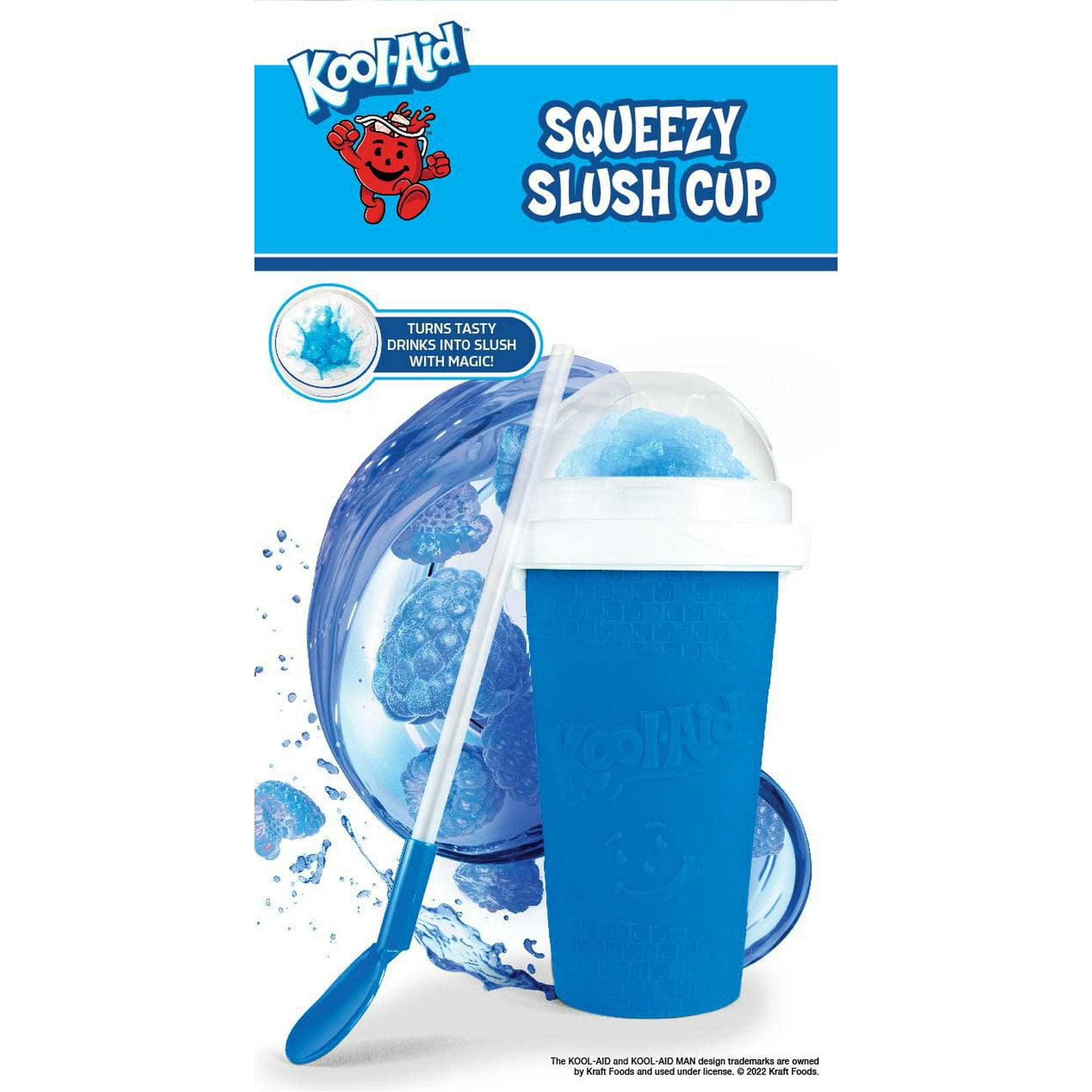 Kool-Aid Squeezy Slush Cup  Blue
