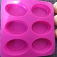 ACDANC 2026 New Silicone Soap Molds Oval Lace Floral Soap Molds Perfect ...