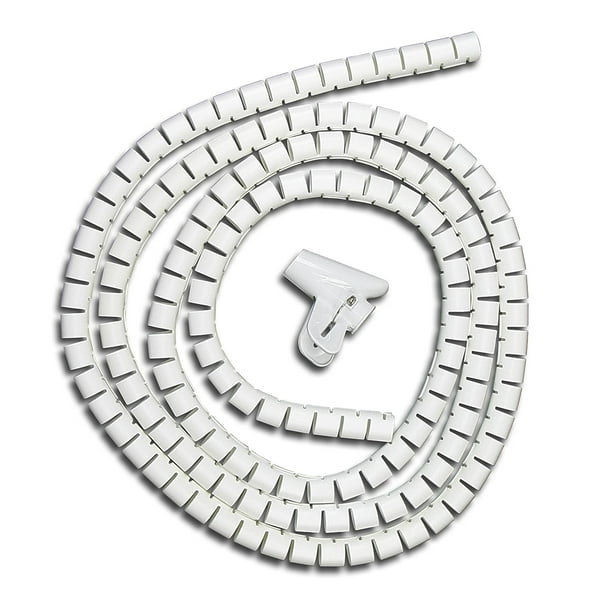 Evriholder Cable Zipper Cord Organizer Kit, White, Medium - Walmart.com