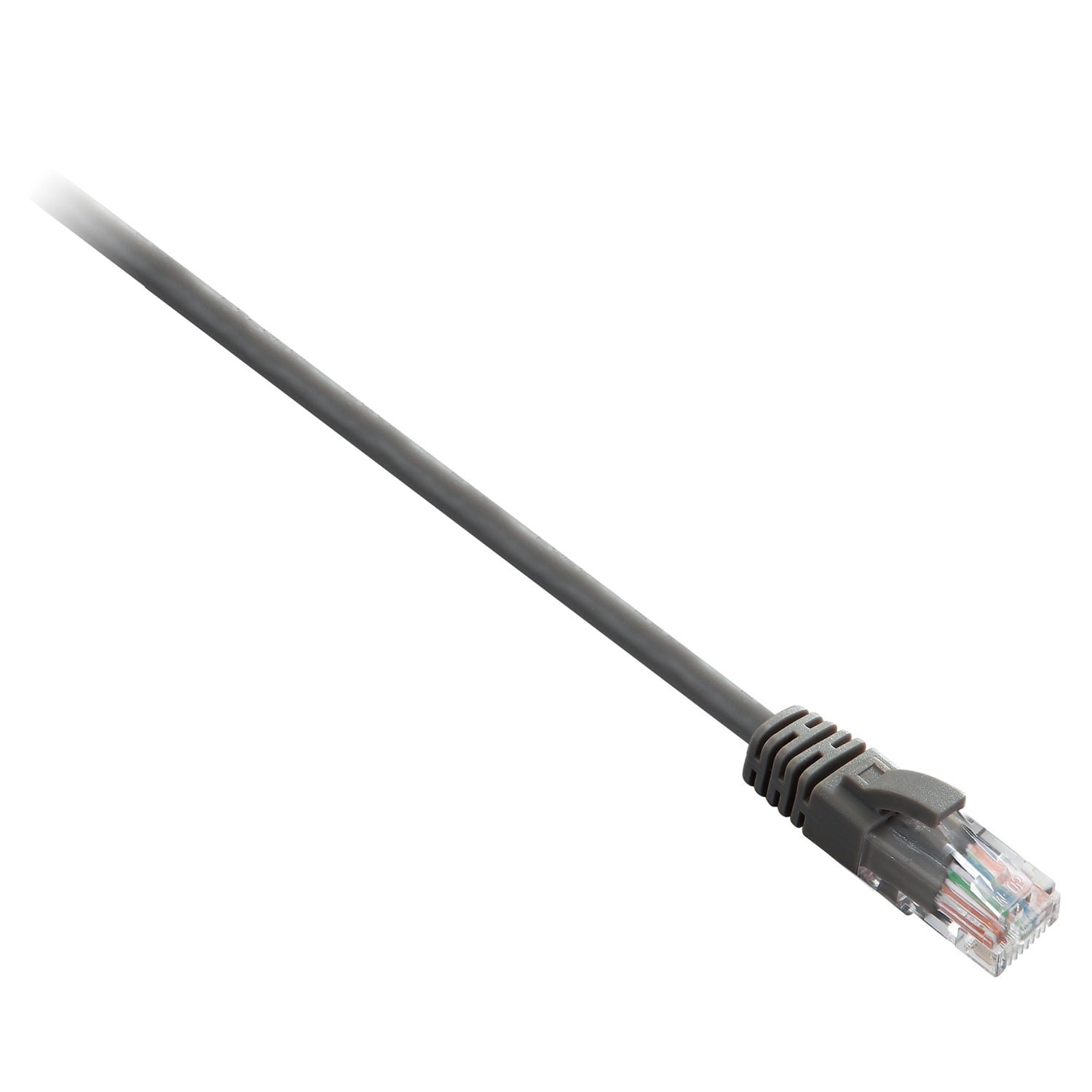 V7 3.3 feet Cat5e Unshielded UTP RJ45 Male to RJ45 Male Cable, Gray ...