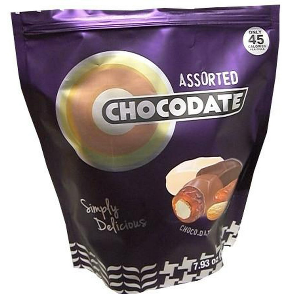 Chocodate with Almond, Assorted Bag 7.93 oz (225g) - Walmart.com ...