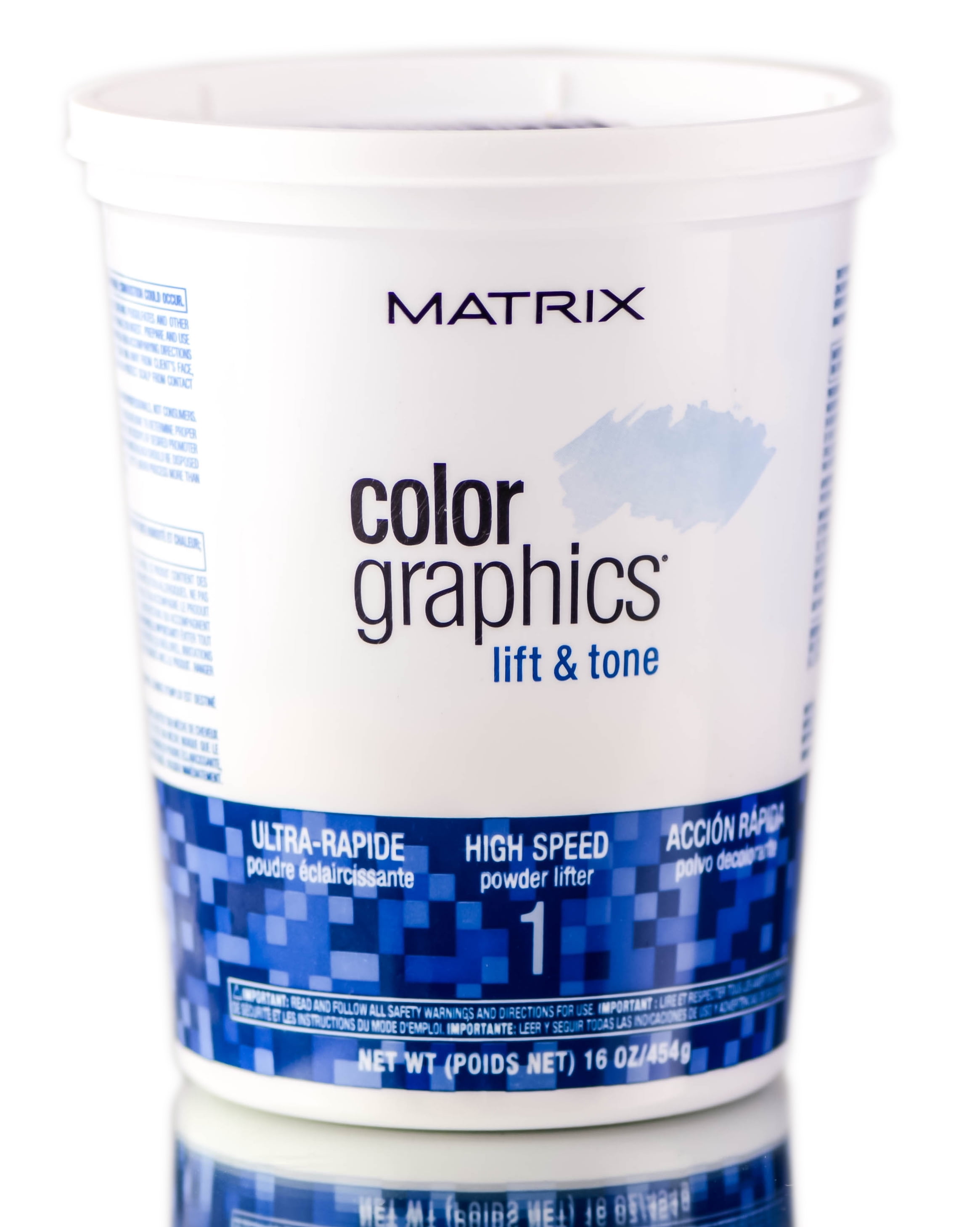 Matrix Color Graphics Lift & Tone Powder - 16 oz - Pack of 2 with Sleek ...