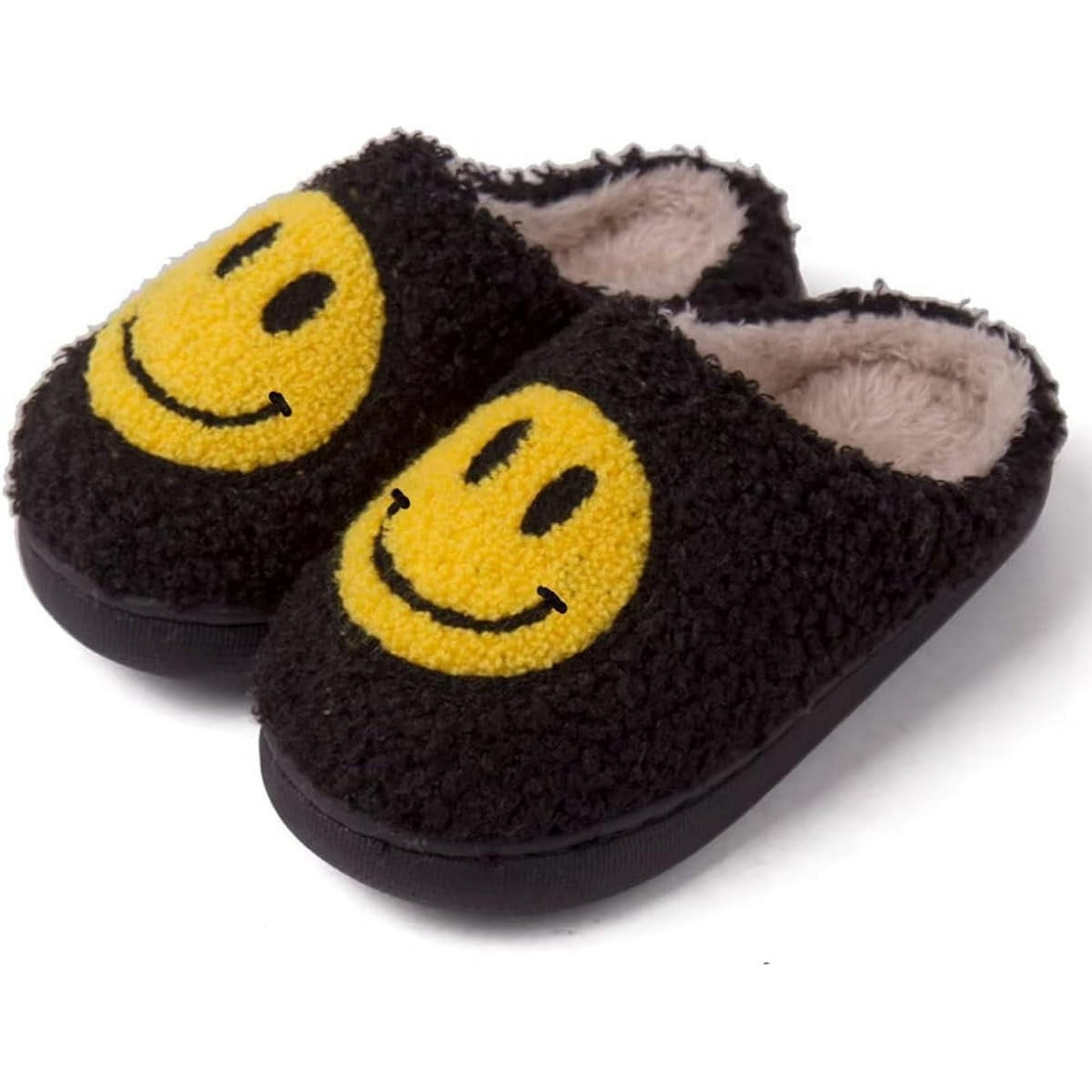Click here for Ilanktozi Happy Smile Face Slippers For Kids House... prices