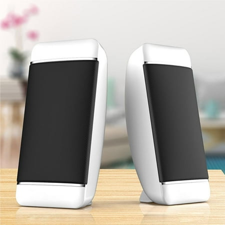 Mini Computer Speaker Desktop Audio Multimedia High Subwoofer Speaker ...