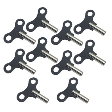 Universal Tool Antique Grandfather Brass Clock Key 4 Prongs - Odd ...