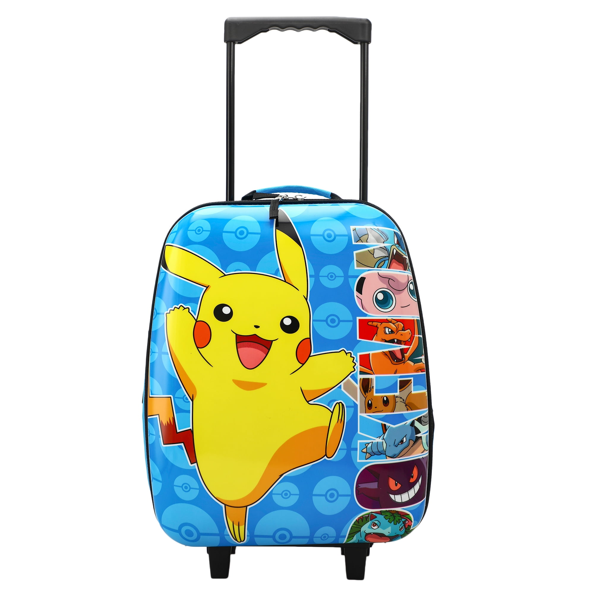 Kids Pokémon Pikachu ABS Shell Collapsible Luggage - Walmart.com