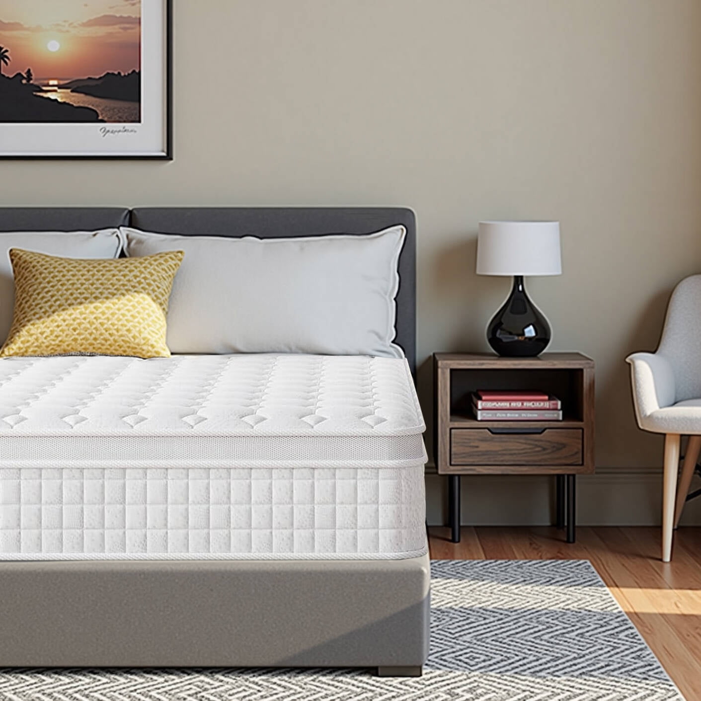 Click here for Vt Twin Xl Mattress  10 Inch Memory Foam Innerspri... prices