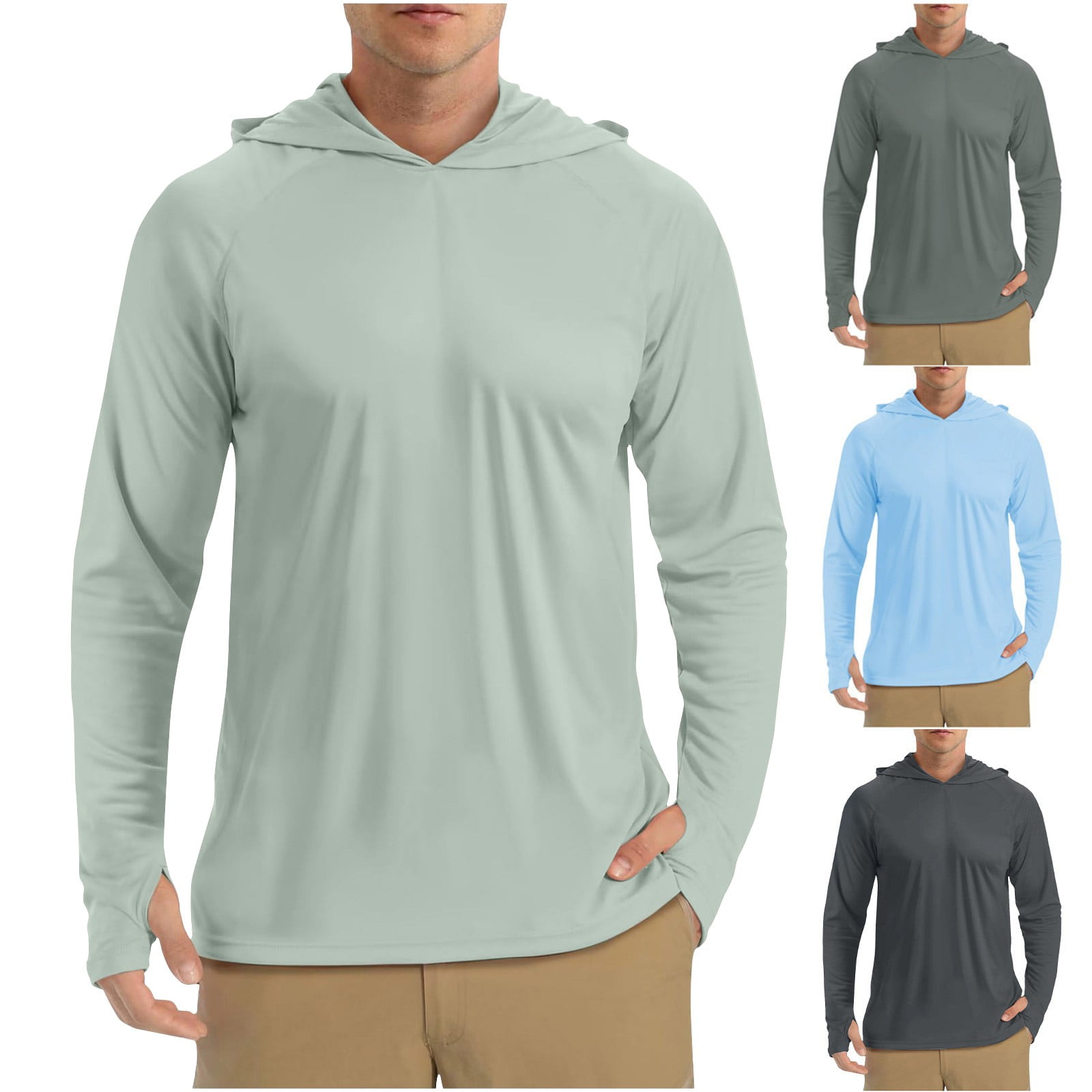 Click here for Wrkekc Hoodies For Men  Long Sleeve T-Shirts For M... prices