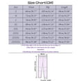 Angala Ladies Pants High Elastic Waist Solid Ankle Pants Straight Leg ...