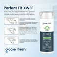 Free Shipping! Glacier Fresh Water Filter Replacement for GE XWFE XWFE ...