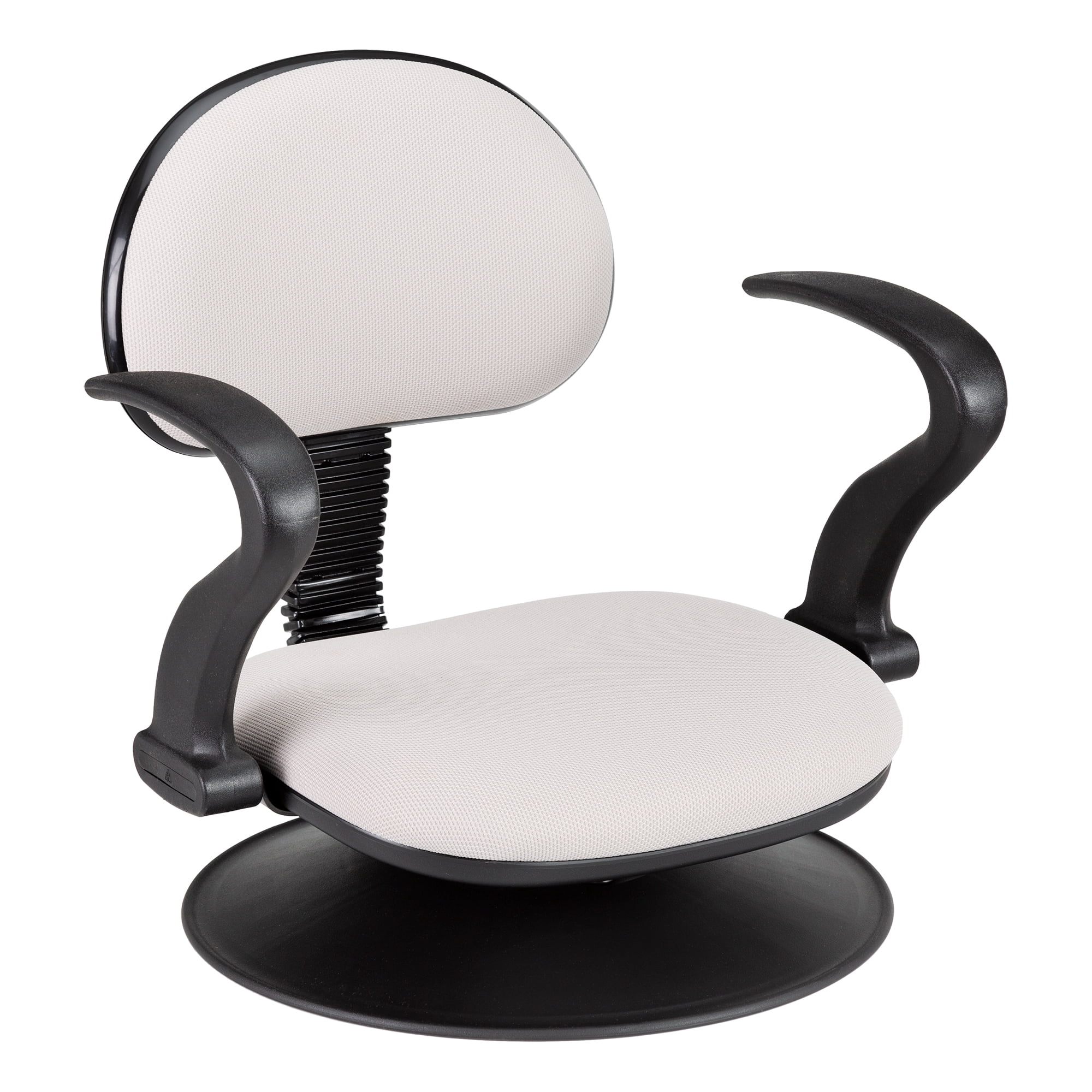 Norwood 360-Degree Swivel Padded Floor Chair with Back Rest & Arms ...