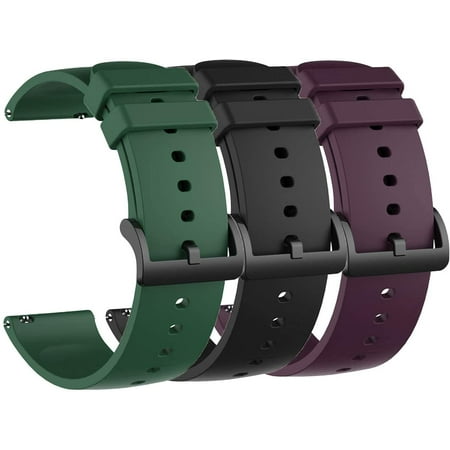 Compatible with Orit Finess Tracker Smart Watch Bands, 19MM 20MM Glossy ...