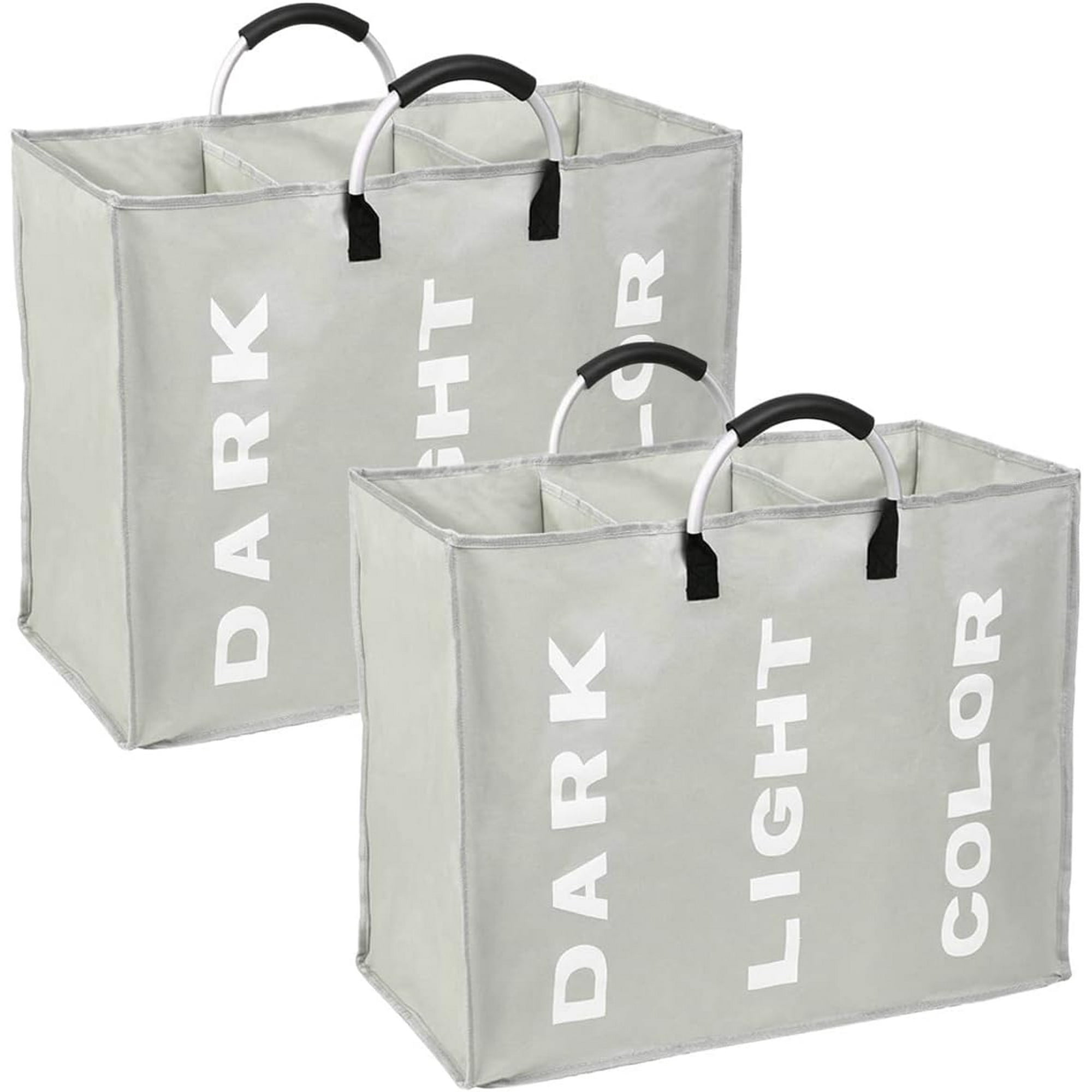 Click here for Hshdldf 2-Pack Laundry Hamper 3 Sections Collapsib... prices