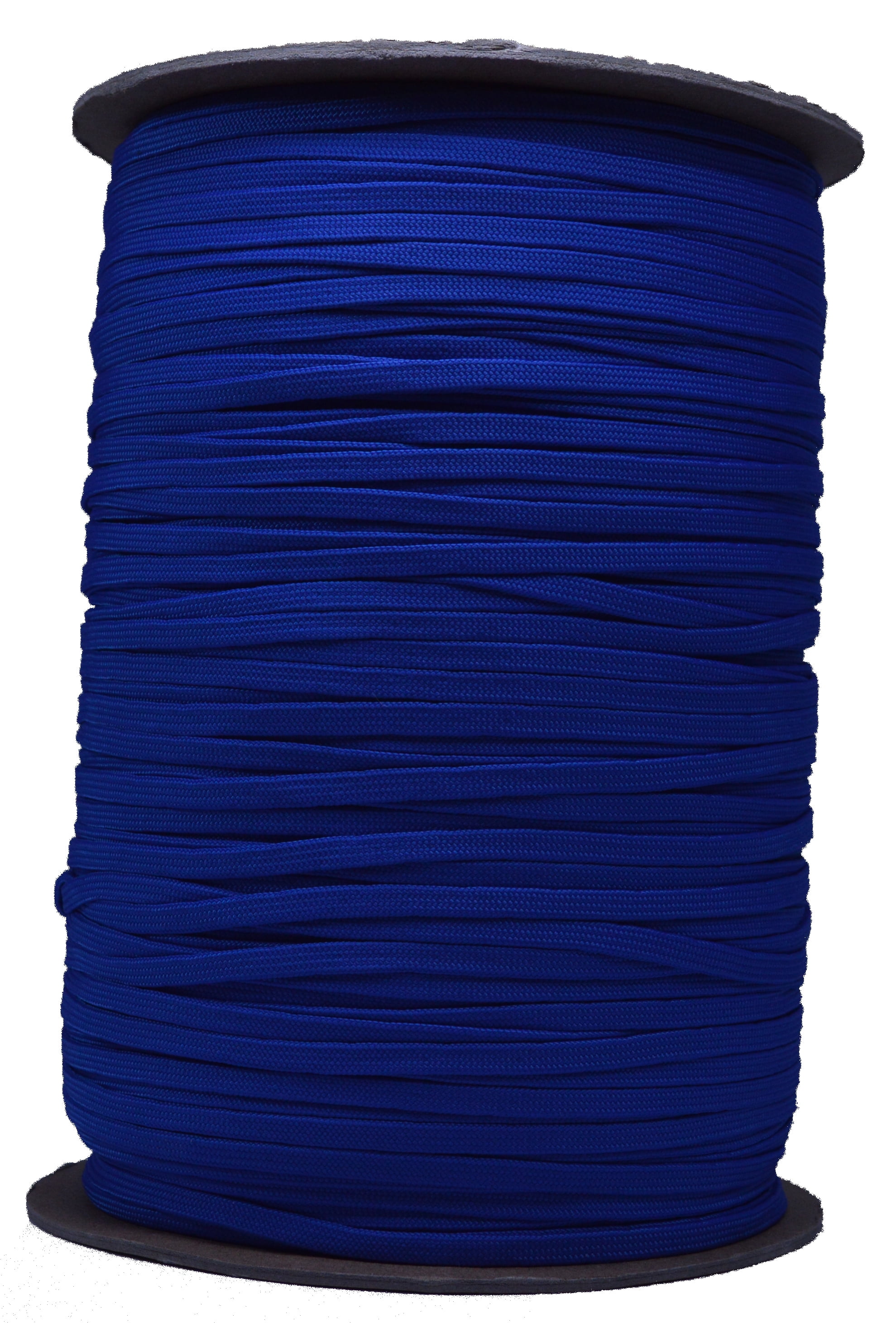 Royal Blue Coreless/Gutted 550 Paracord - 1000 Foot Spool - Walmart.com