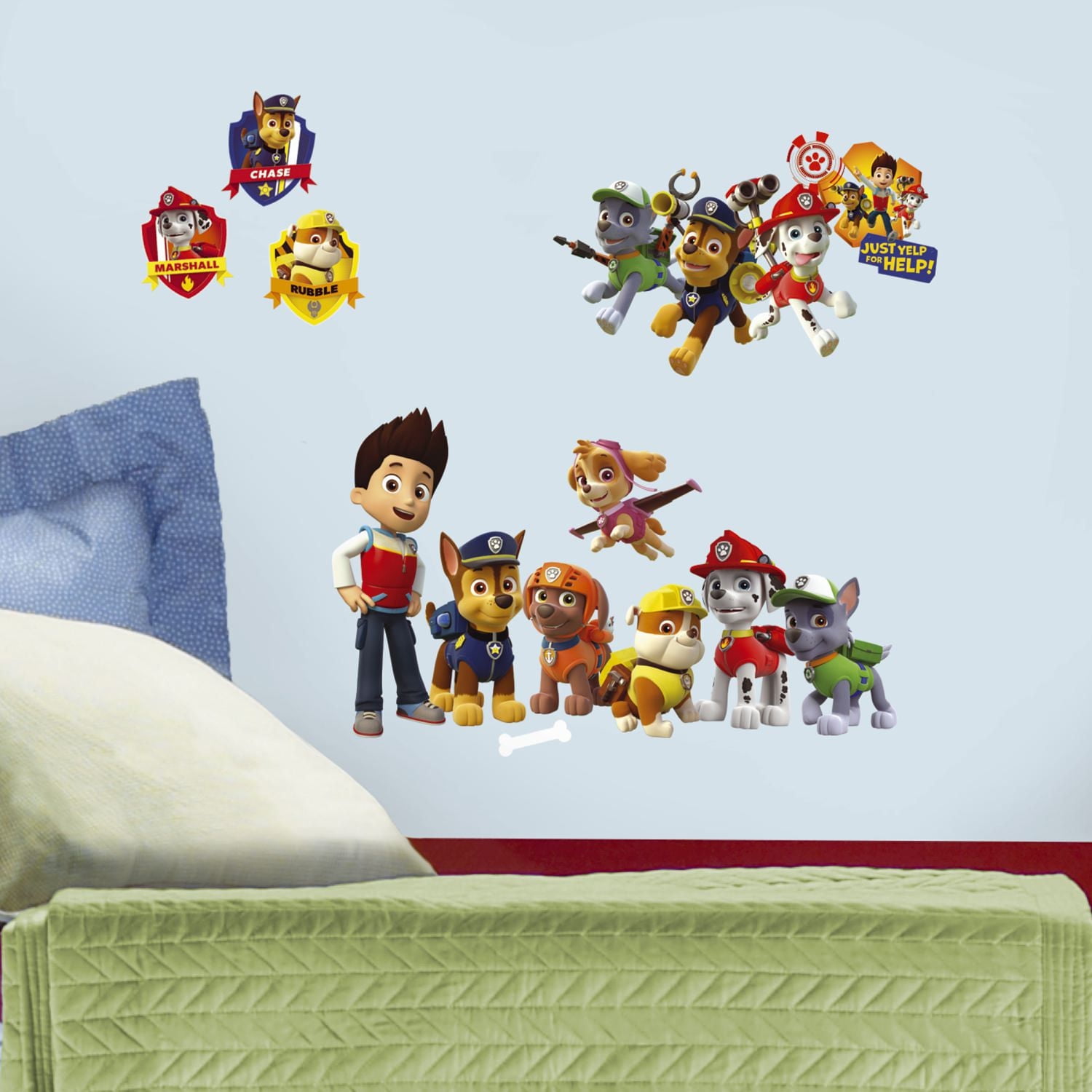 Click here for Hometrends Paw Patrol Peel & Stick Wall Decals prices