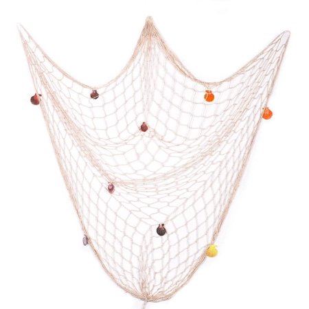 Decorative Fish Netting, Fishing Net Decor, Pirate Ocean Beach Nautical ...