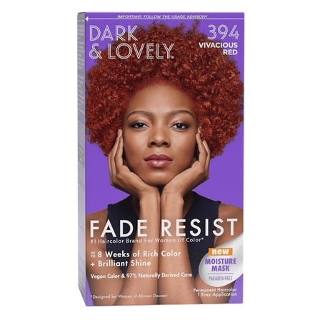 Dark and Lovely Go Intense! Hair Color No.66, Spicy Red, 1 ea (Pack of ...