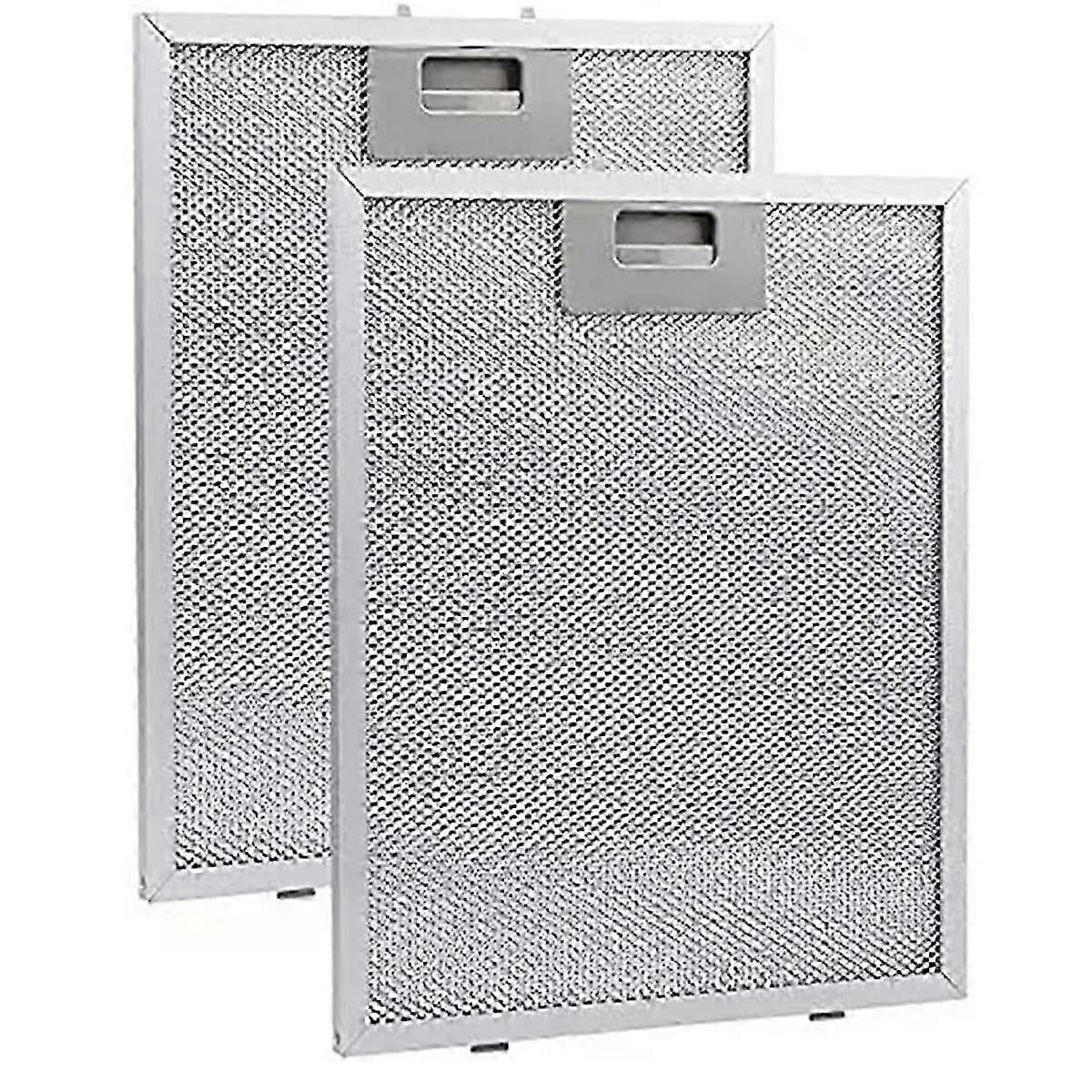 2PCS Cooker Hood Filters Metal Mesh Extractor Vent Filter 320X260mm ...