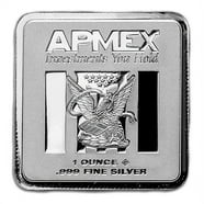 APMEX 1 oz Silver Bullion Mini Brick - Walmart.com