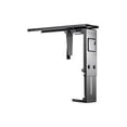 Monoprice Computer Case CPU Tower Holder, Adjustable Under Desk Mount ...