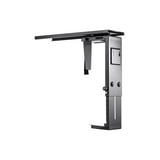 Monoprice Computer Case CPU Tower Holder, Adjustable Under Desk Mount ...