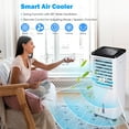 Yescom Indoor 200W Evaporative Air Cooler with 17L Tank, Cooling Fan ...