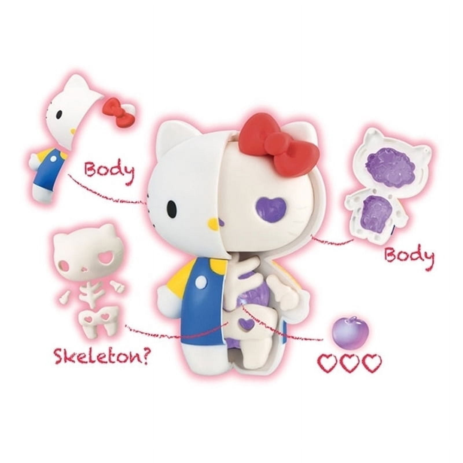 Sanrio Cinnamoroll Hello Kitty My Melody Kuromi Half-Skeleton Action ...