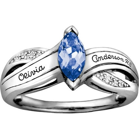 Keystone Marquis Bypass Fashion Class Ring - Walmart.com