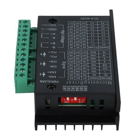 CNC Digital Microstep Driver,DC9-24V Stepper Motor Driver CNC ...