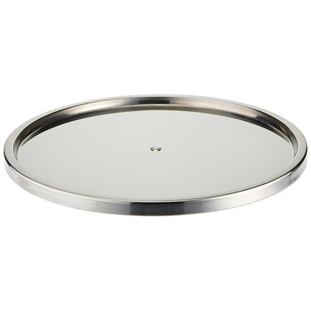 Stainless Steel Single Lazy Susan Turntable - Walmart.com - Walmart.com