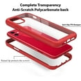 CellEver iPhone 11 Red Case, Full Body Protection, Anti-Slip TPU, 2 ...