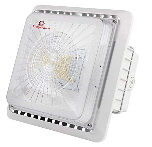 100 Watt LED Ceiling Light ? 13,500 Lumens ? Canopy Light - 5000K WITH ...