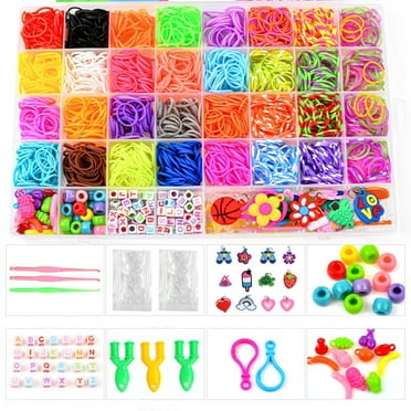 2500+ Rubber Band Bracelet Kit, Loom Bracelet Making Kit for Kids ...