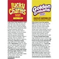 Golden Grahams Lucky Charms Breakfast Cereal Treat Bars Variety Pack ...