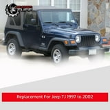 exactafit 8100L Driver Side Mirror Glass Replacement Fits 1997-2002 ...