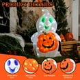 MARACOL Halloween Ghost Decor, 128 LED Pre-Lit Ghost Halloween ...