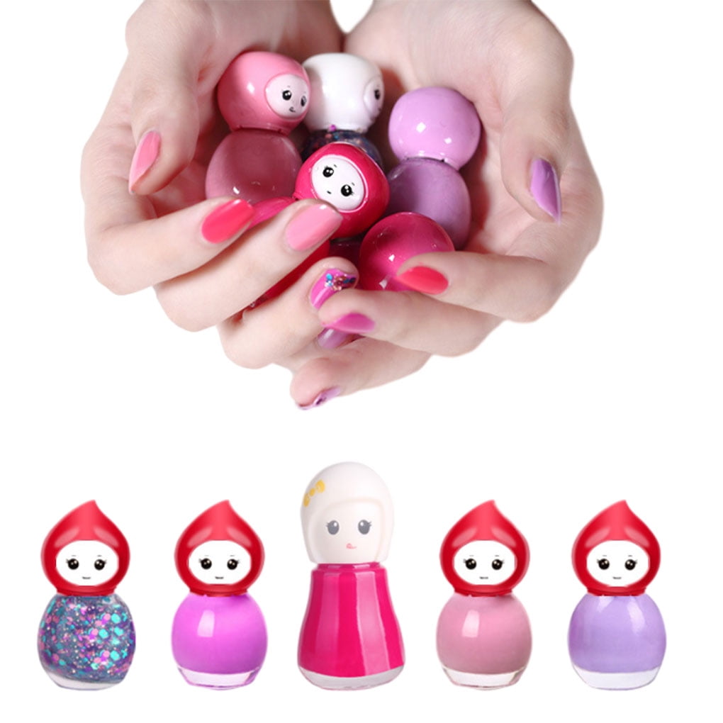 Click here for Xingzhi 5pcs/Set Non-Toxic Kids Peel Off Nail Poli... prices
