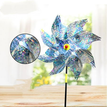Rflchissant Windmill Scarers Scare Birds Away Garden,Farm-More Sr And ...