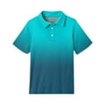 CCRFTGI Polo Shirts for Children Girls 7-8 School Uniform Gradient ...