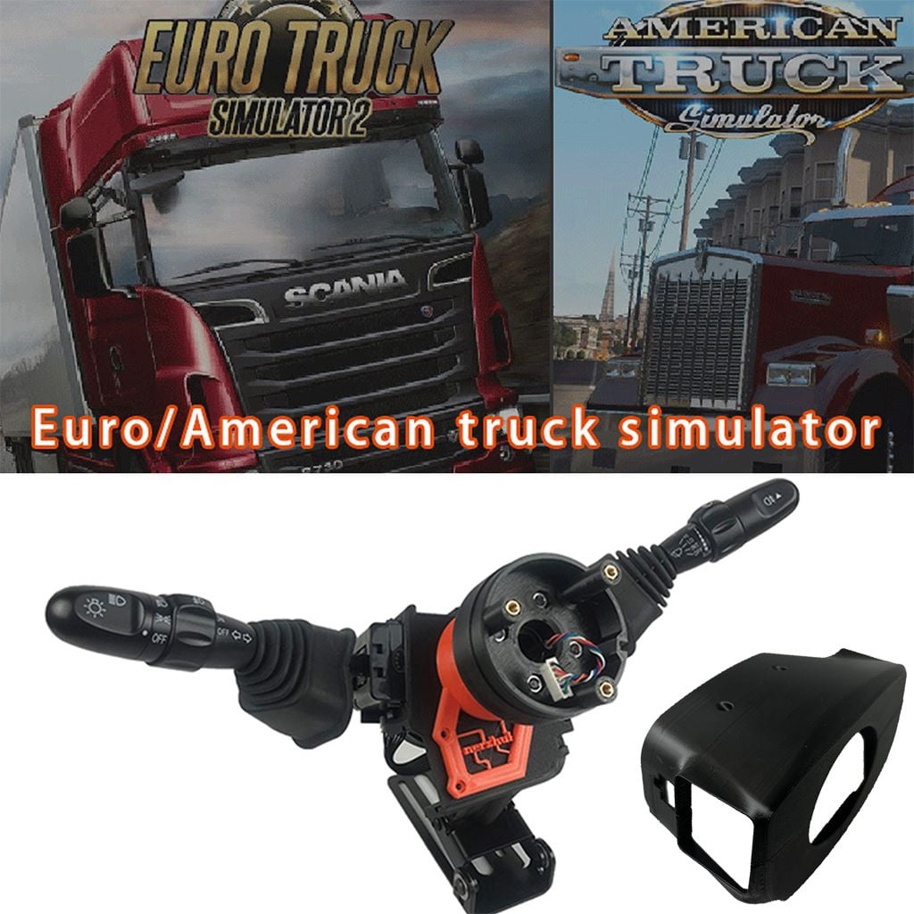 Upgrade Type DIY Racing Simulator Steering Wheel Turn Signal Wiper ...